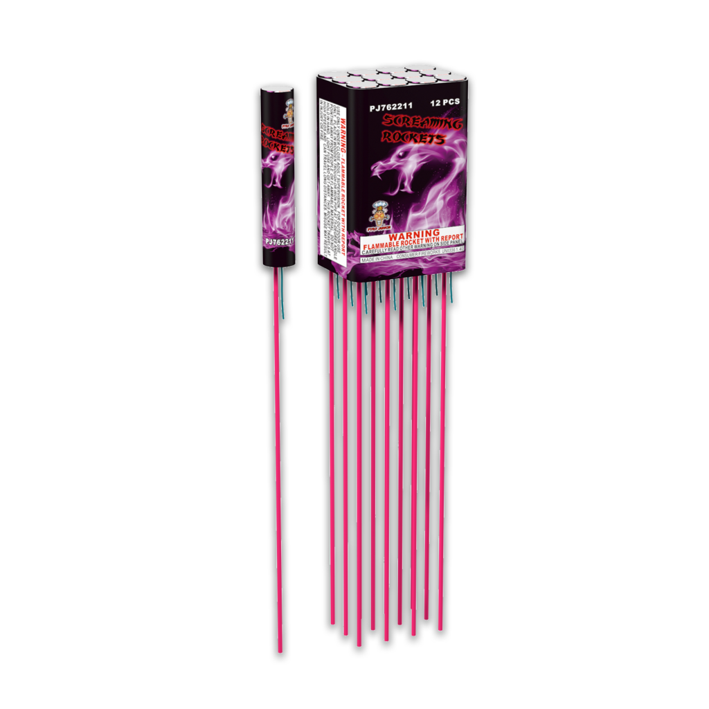 SCREAMING ROCKETS - Pyro Junkie Fireworks