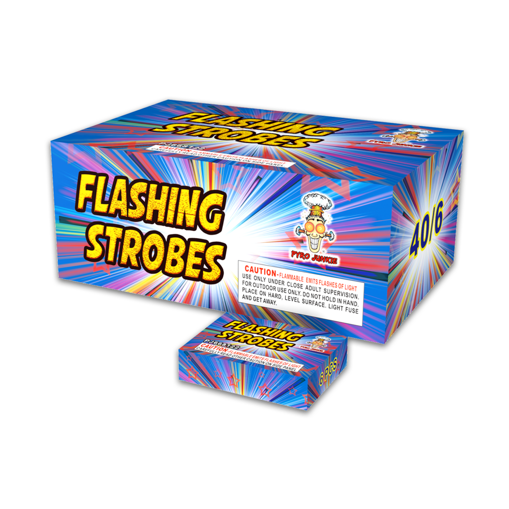 FLASHING STROBES - Pyro Junkie Fireworks