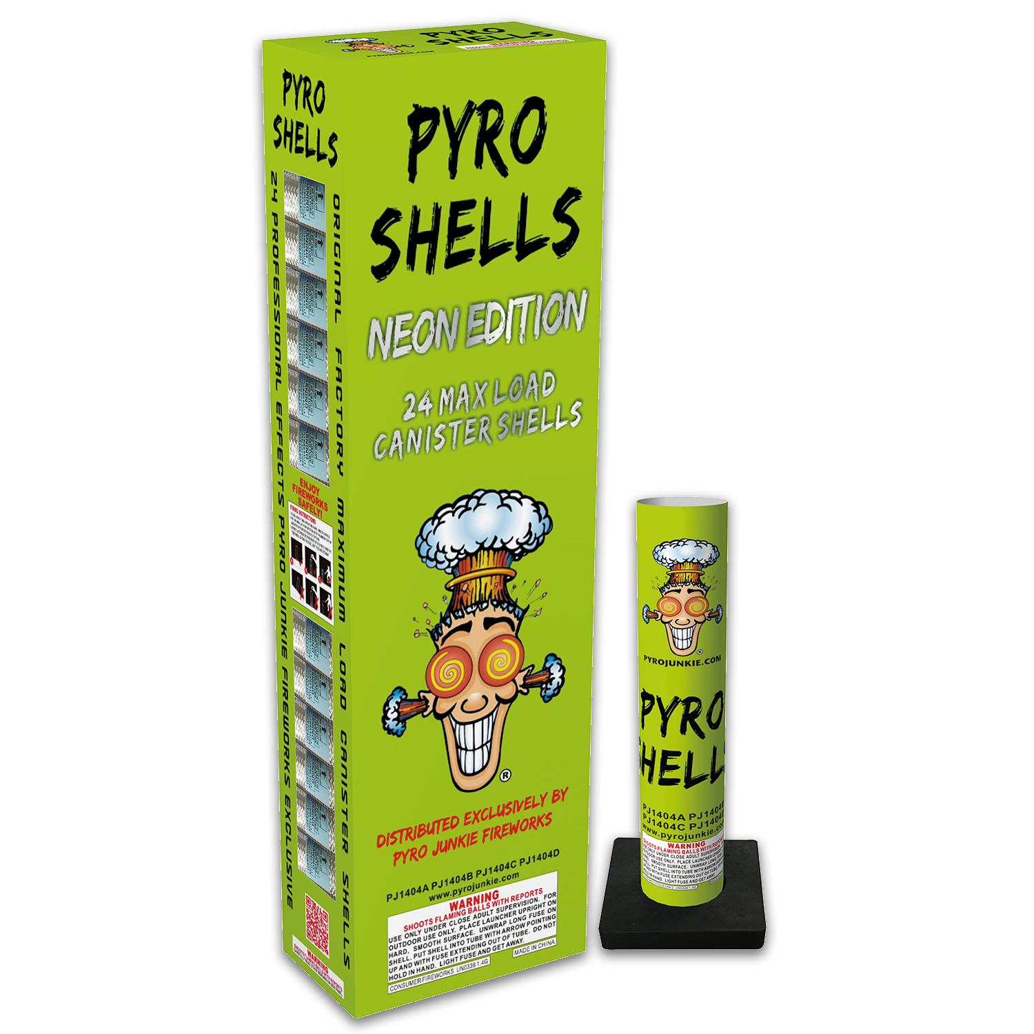 PYRO SHELLS (NEON EDITION) - Pyro Junkie Fireworks