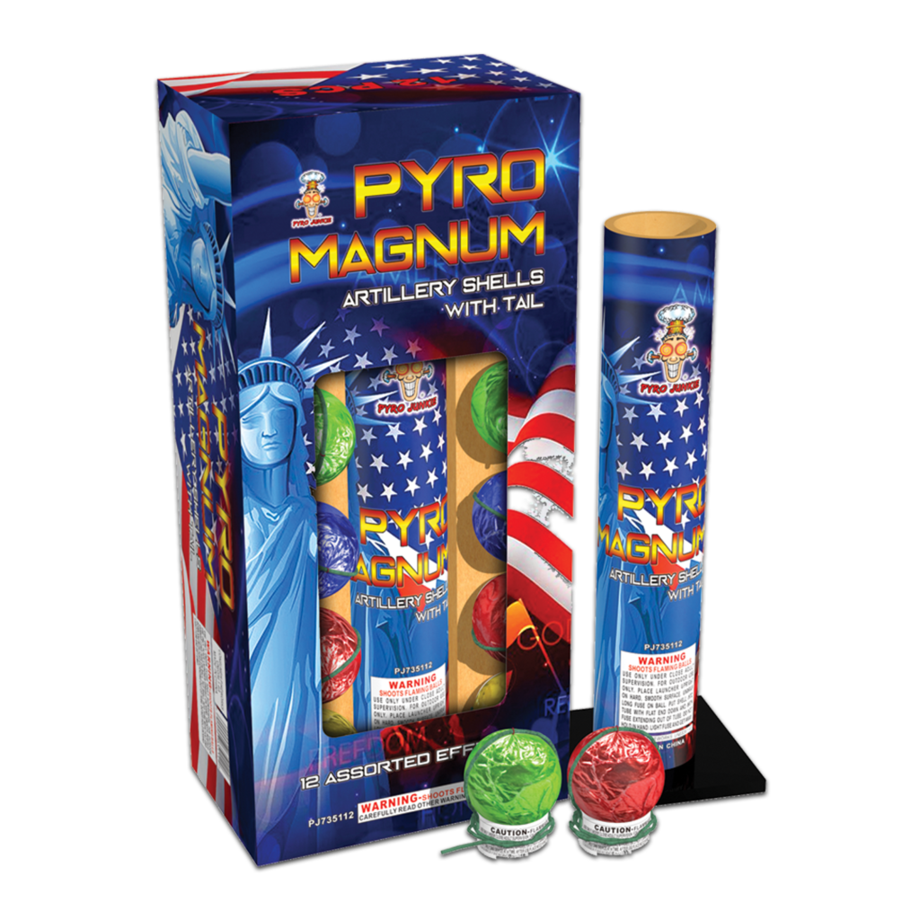 PYRO MAGNUM WITH TAIL - Pyro Junkie Fireworks