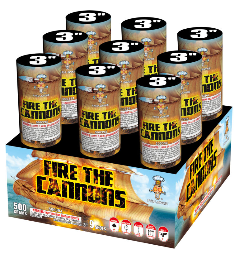 FIRE THE CANNONS - Pyro Junkie Fireworks