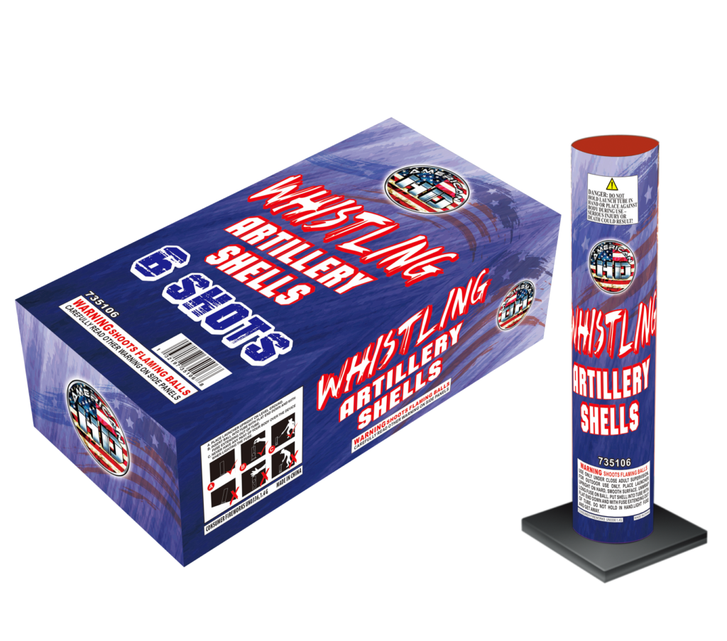 WHISTLING ARTILLERY - Pyro Junkie Fireworks