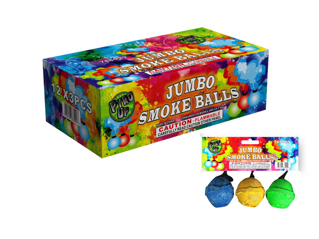 Jumbo Smoke Balls - Pyro Junkie Fireworks
