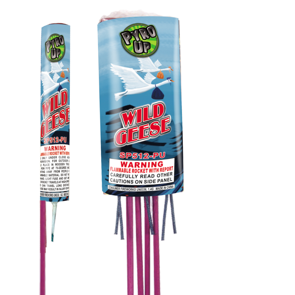 Wild Geese Rockets - Pyro Junkie Fireworks
