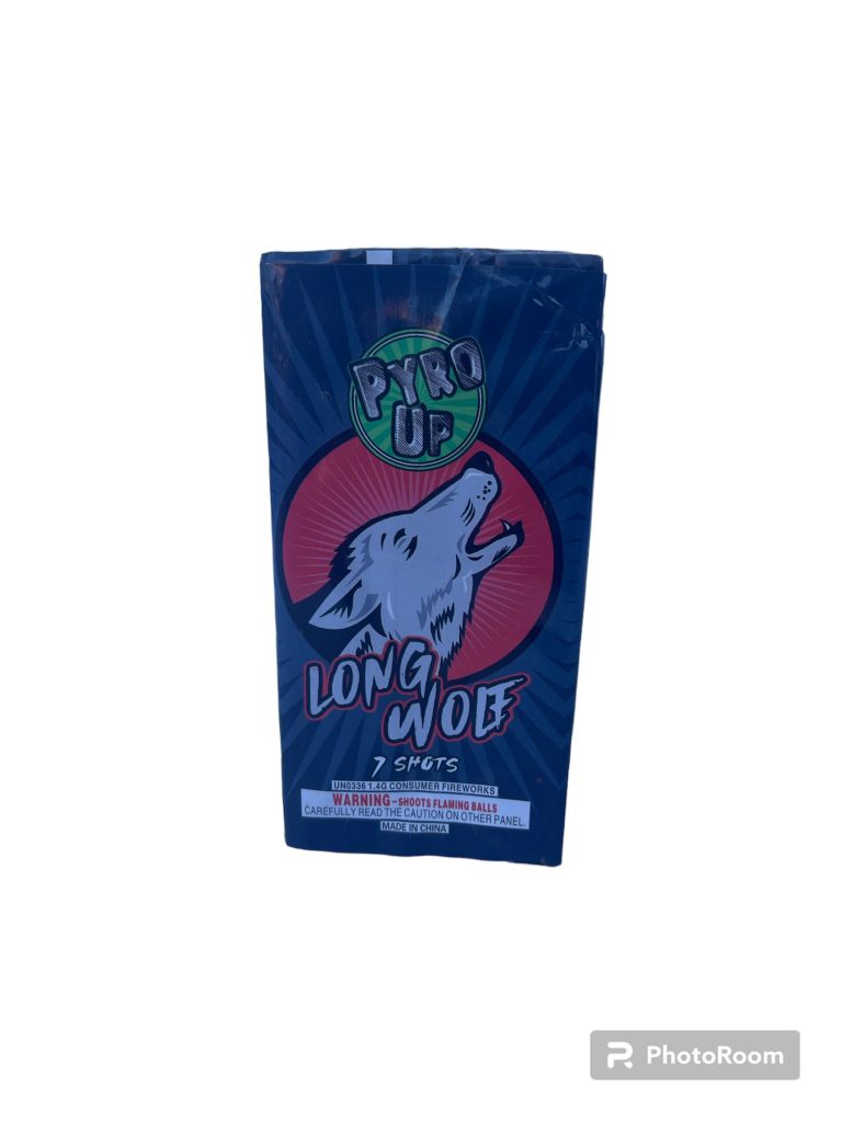 Long Wolf - 7 shots - Pyro Junkie Fireworks